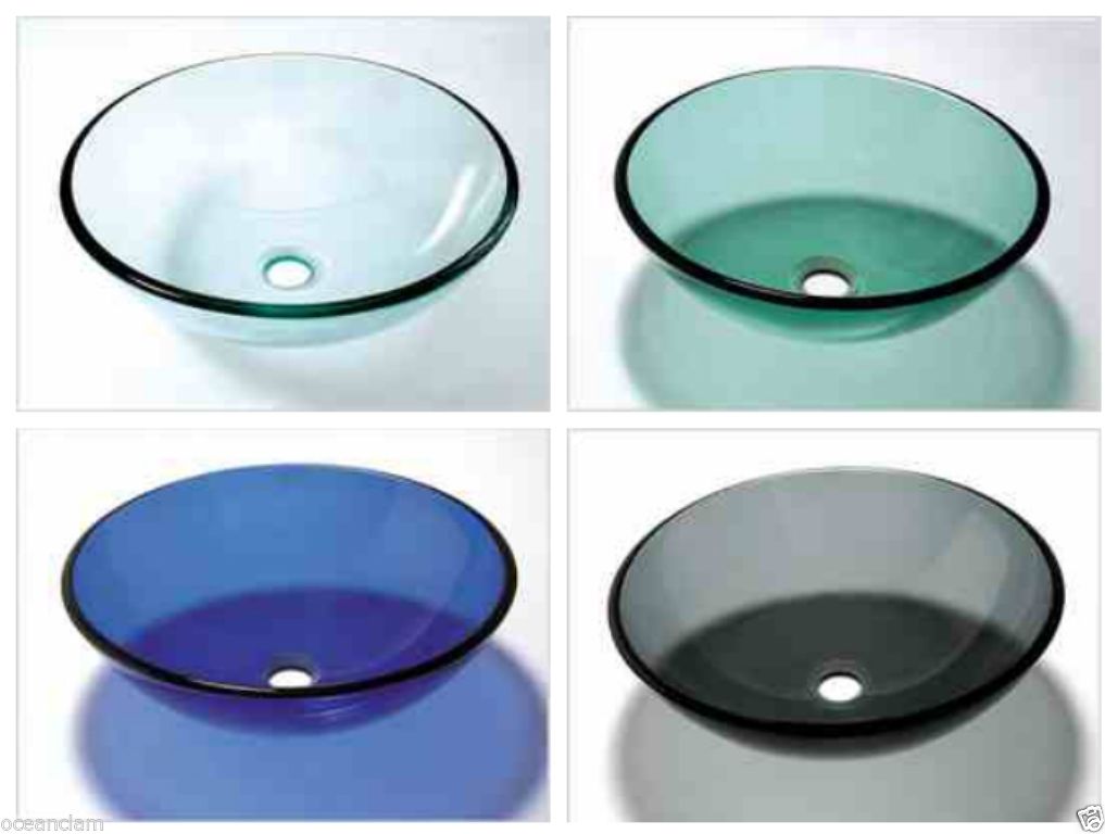 Colour glass basin Wall mounted chrome stand set Product No. ZK323C ...